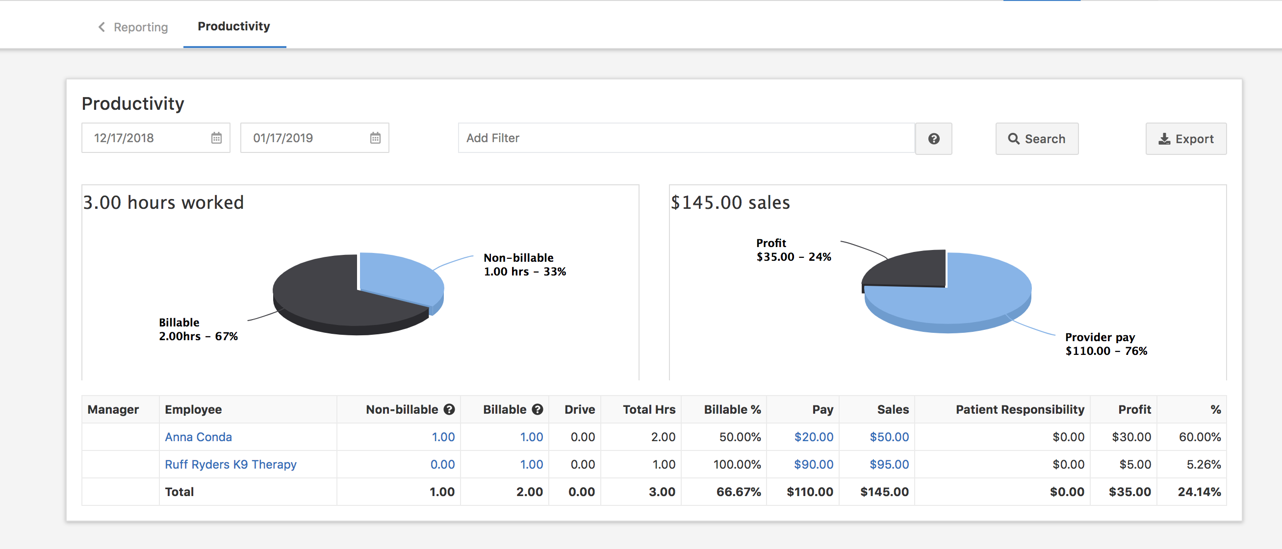 How To: View and Download the Productivity Report