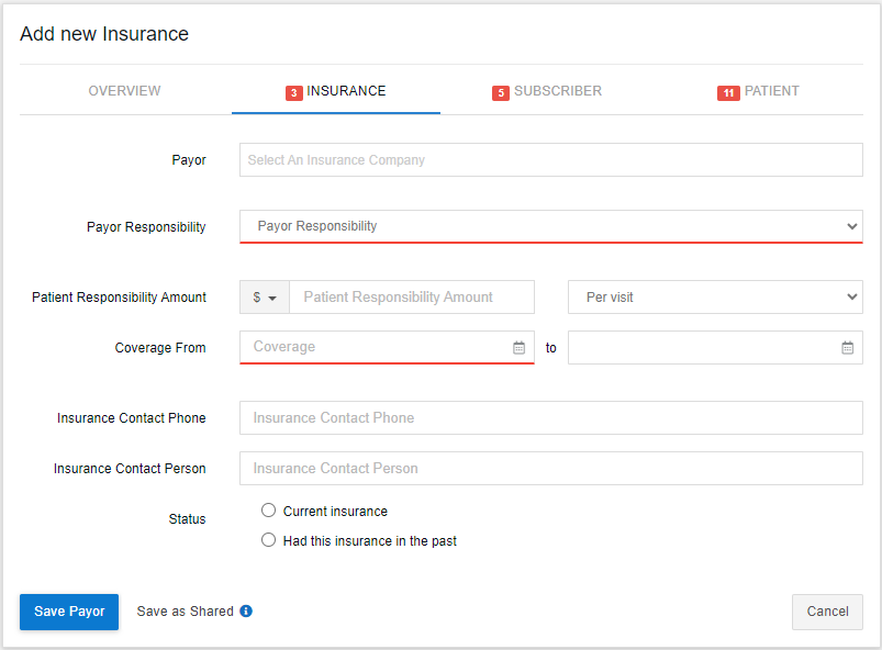 How To: Add a Payor to a Client Profile