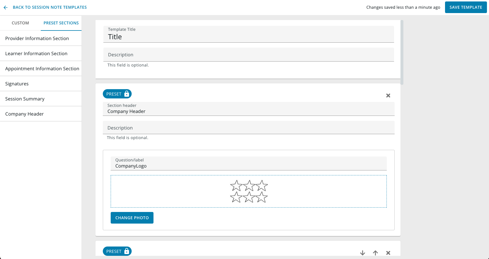 How To: View Session Note Templates