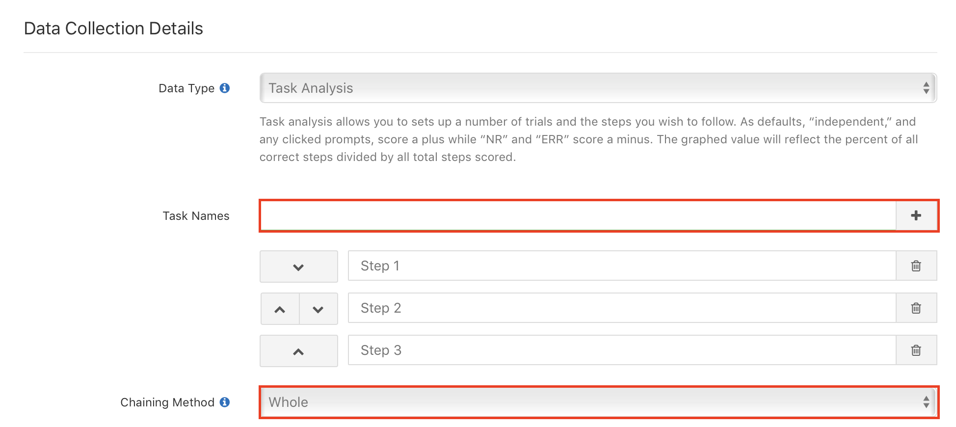 How To: Create a Whole Chain Task Analysis