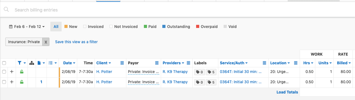 How To: Create and Save Custom Billing Filters