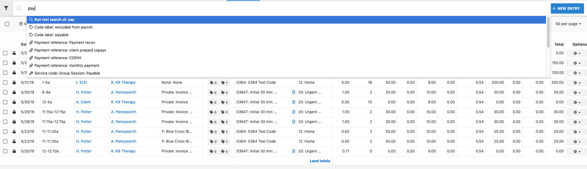 How To: Search the Billing Module by Label