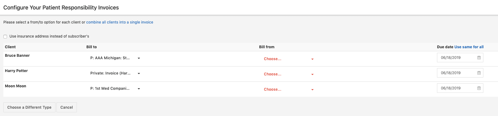 How To: Create a Patient Responsibility Invoice