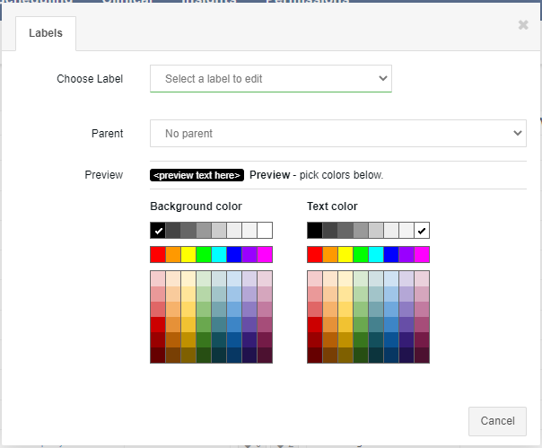 How To: View, Add, and Edit Labels in the Billing Module