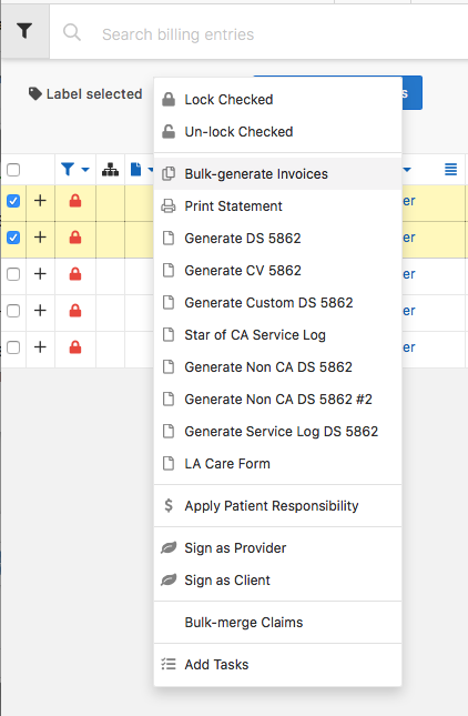 How To: Create a Provider Invoice