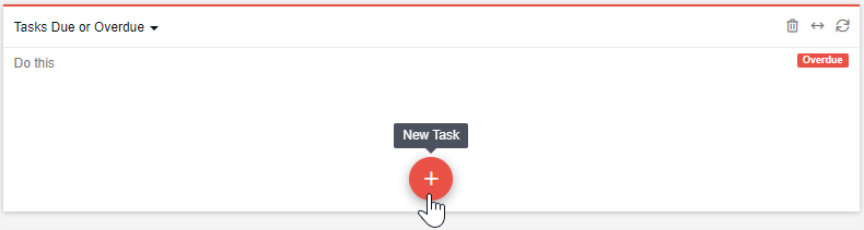 How To: Create a New Task from Home