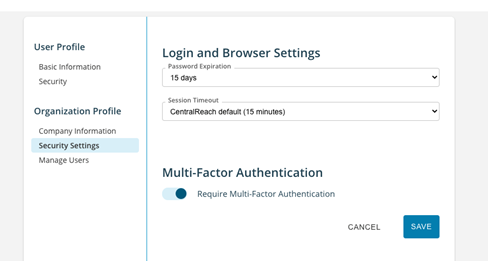 How To: Enable and Disable Multi-Factor Authentication (MFA)