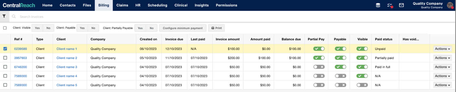 How To: Use Partial Pay