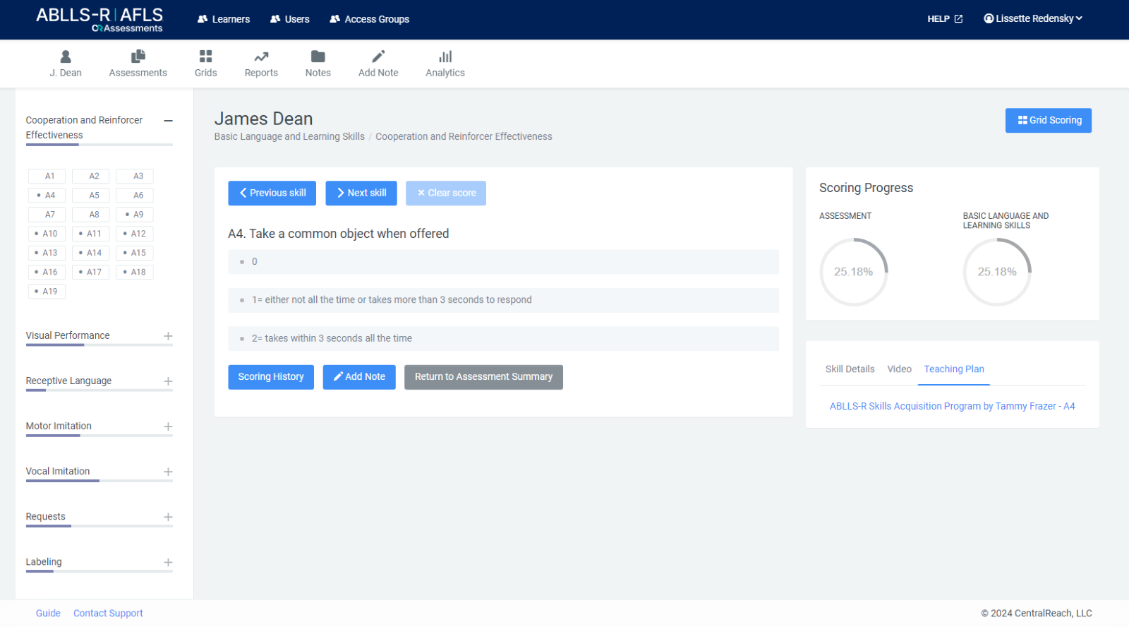 How To: Access the ABLLS-R Skills Acquisition Program by Tammy Frazer ...
