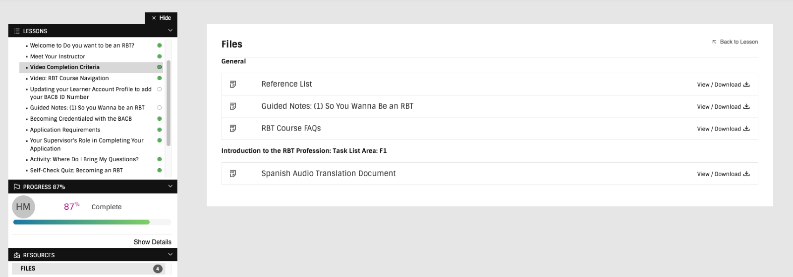 How To: Access or Download Course Materials