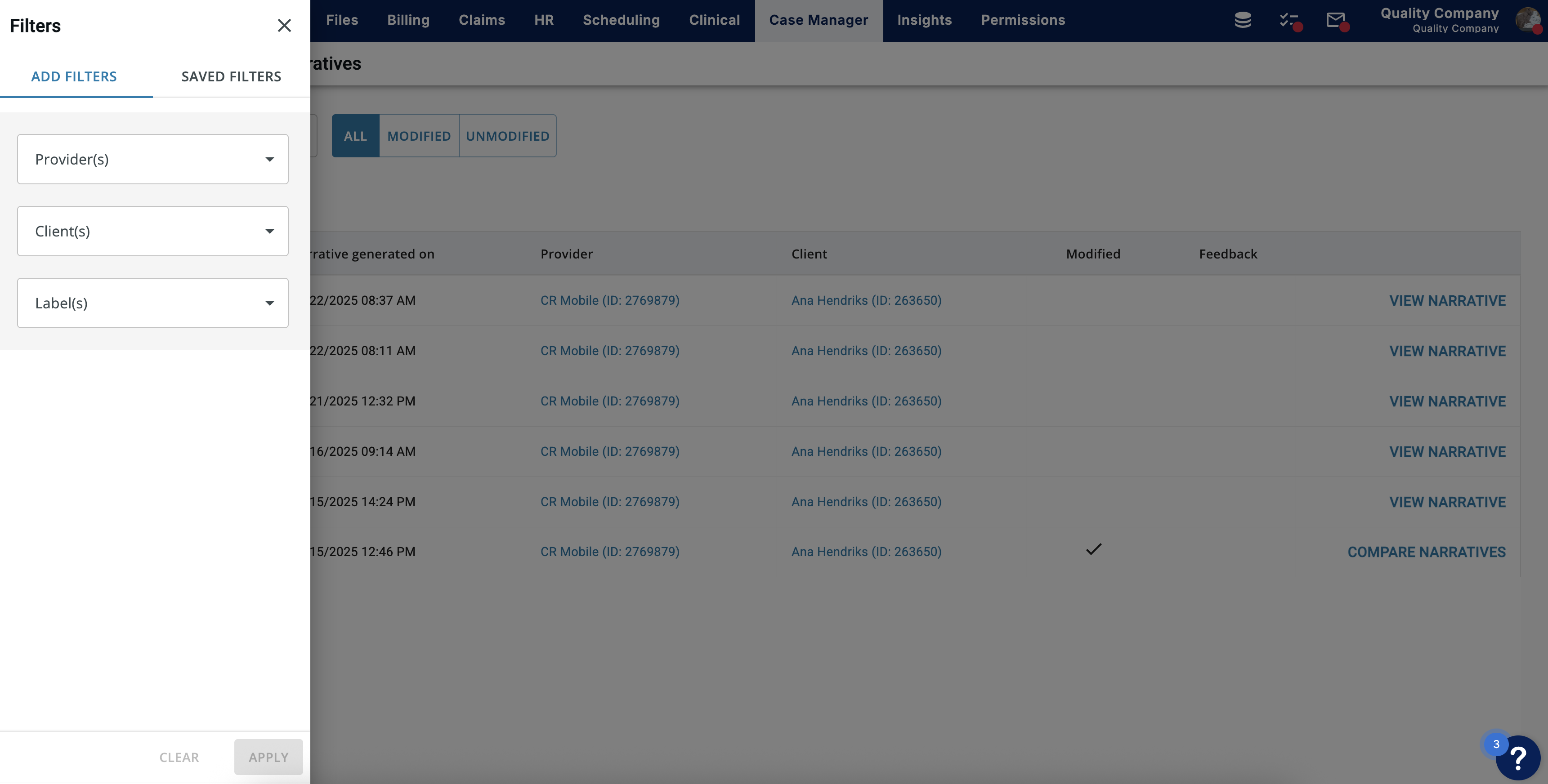Knowledge: The AI-Assisted Session Narratives Dashboard